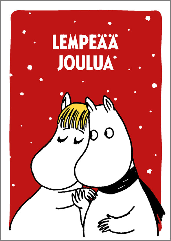 Pocztówka Muminek i Migotka Spokojnych Świąt Putinki - OFICJALNY MOOMIN ...
